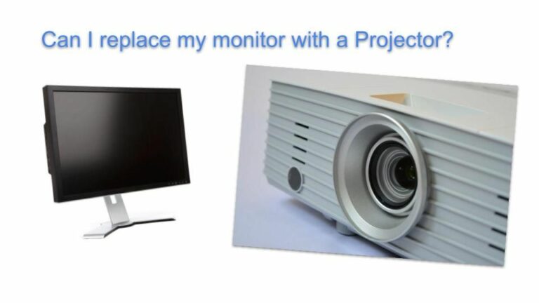 Can I replace my monitor with a projector - Projector Singapore